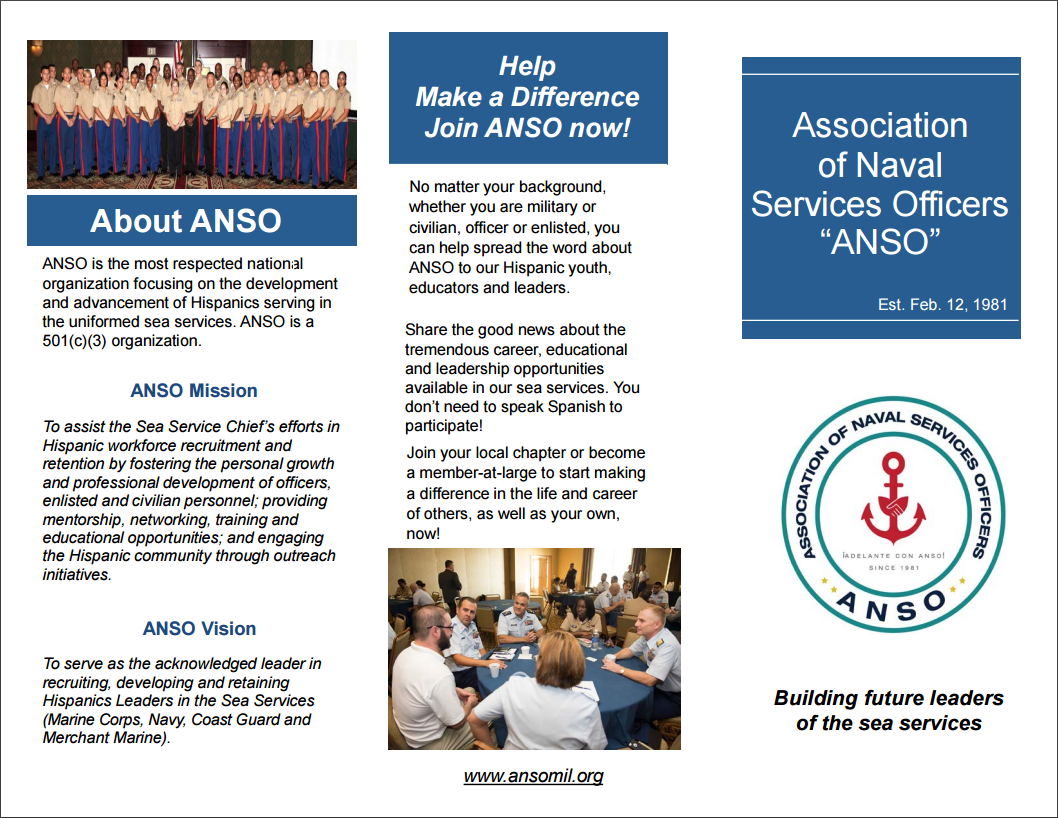 Why Join ANSO | Association of Naval Services Officers