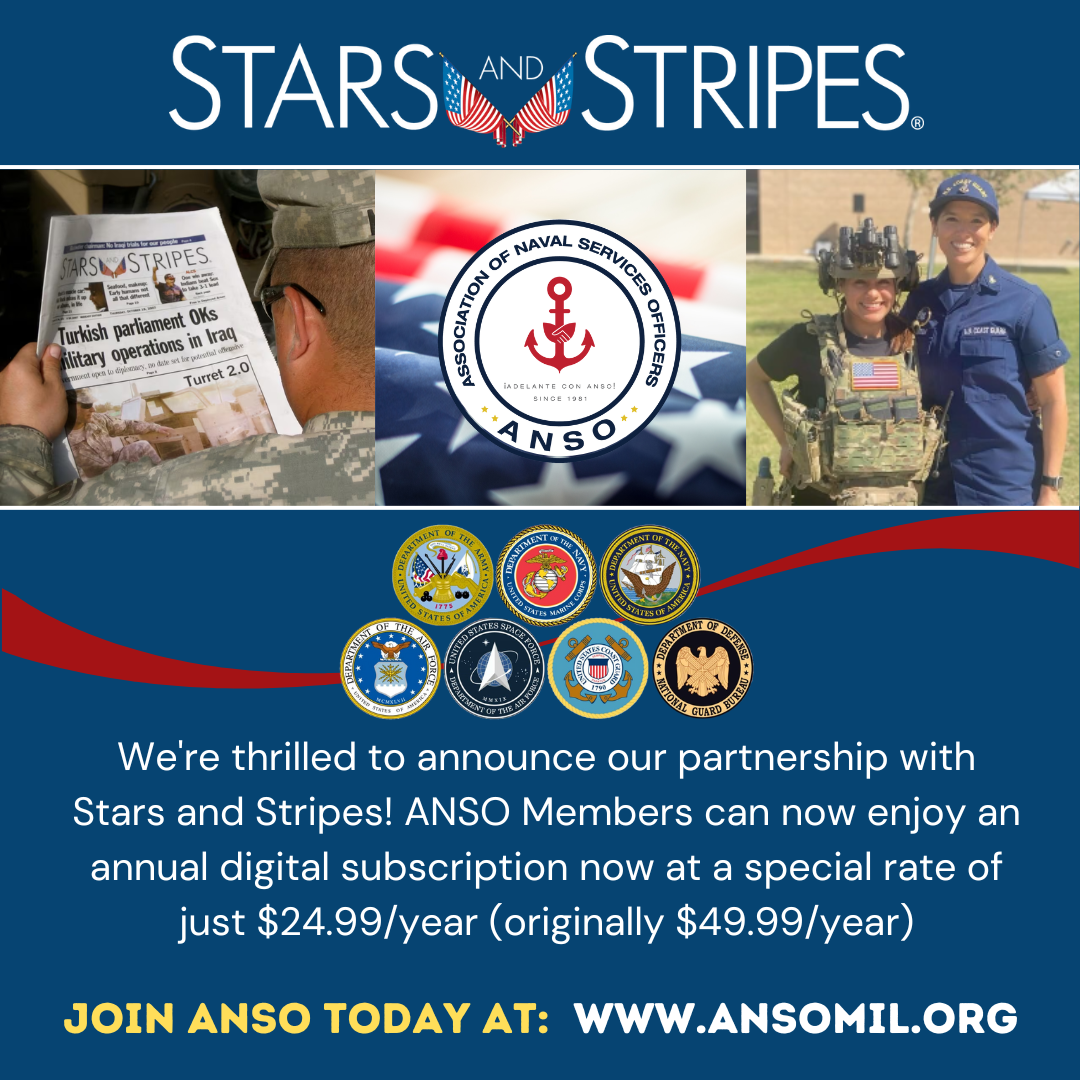 Stars and Stripes Partnership | Association of Naval Services Officers